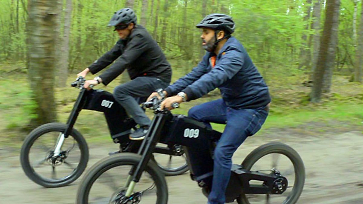 BBC News - Click, 13/06/2015 GMT, Testing the $25,000 military-grade e-bike