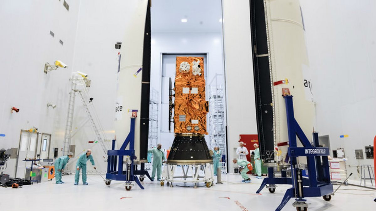 BBC World Service - Newsday, Europe’s Sentinel-2A Satellite Blasts Off!