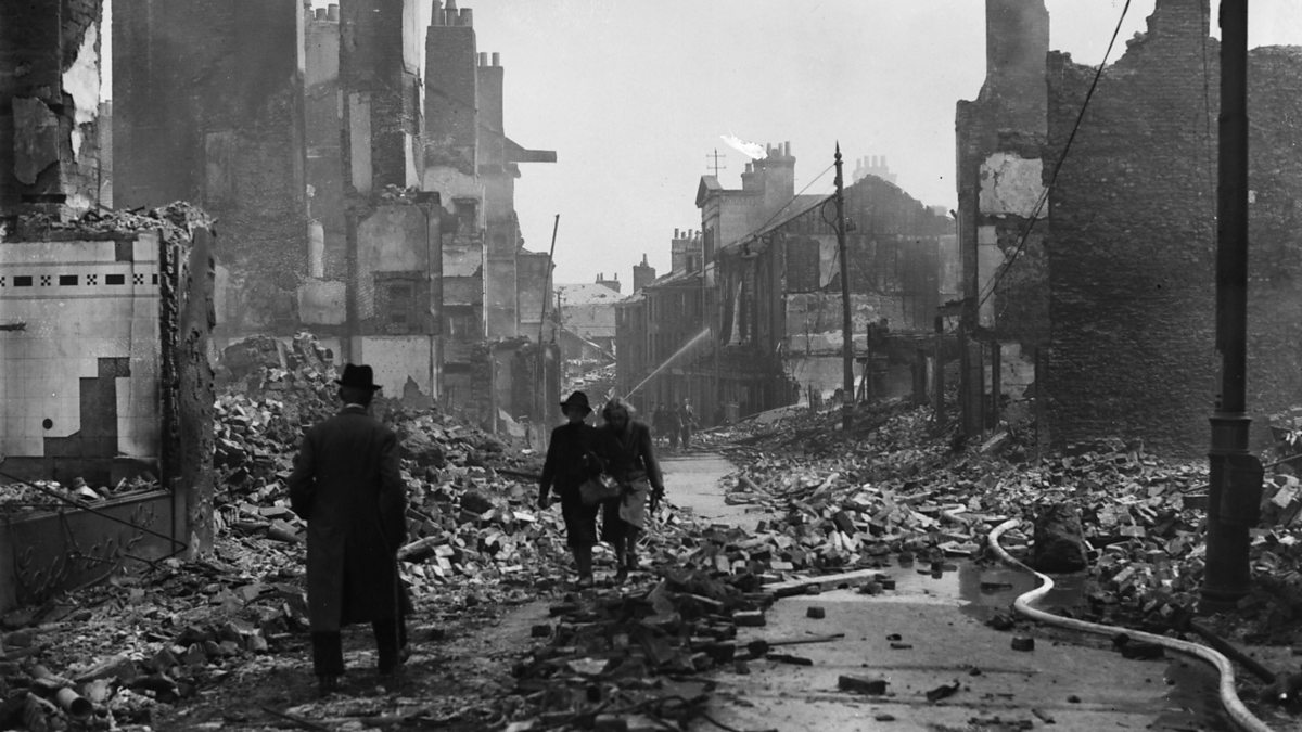 BBC Two - One Foot in the Past, The Baedeker Blitz, Exeter Cathedral ...