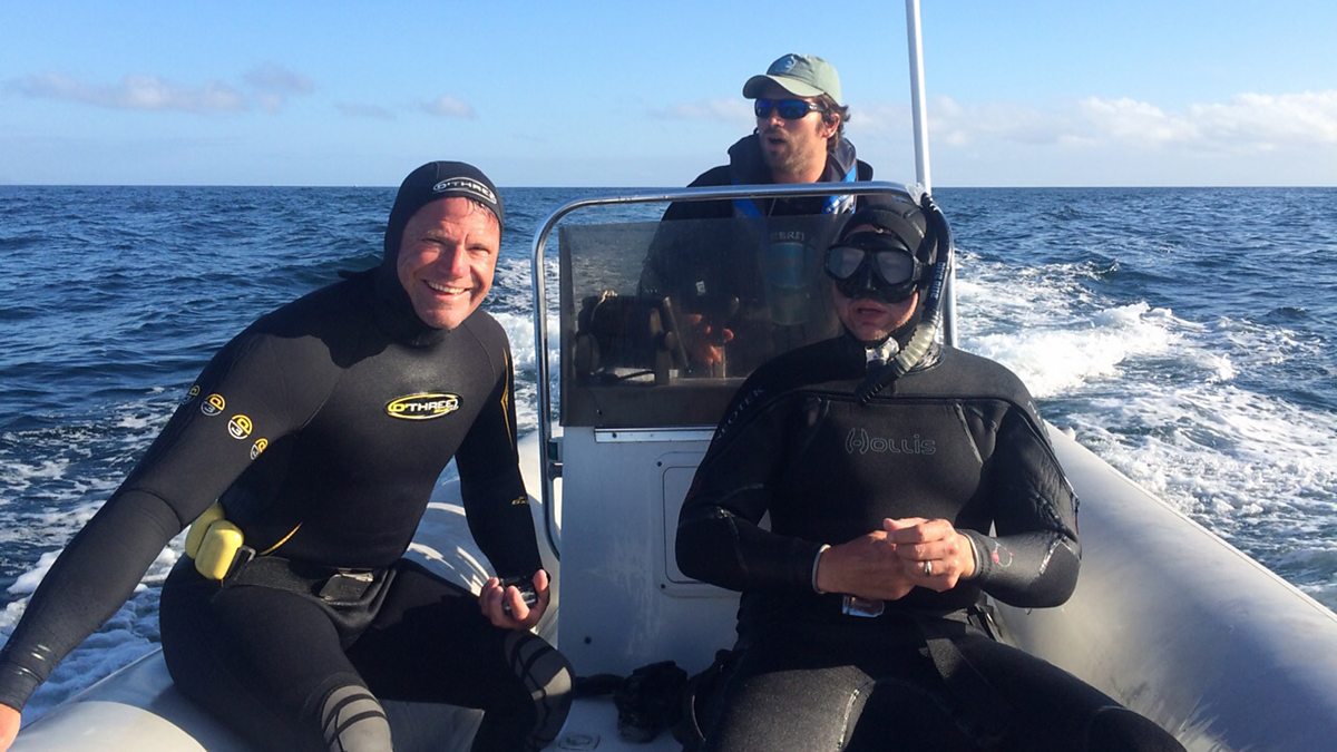 BBC One - Presenter Steve Backshall and cameraman Simon Enderby in ...