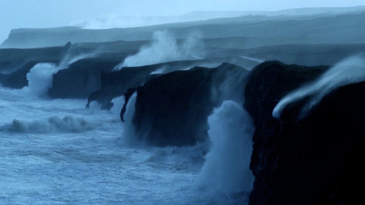 BBC Two - Atlantic: The Wildest Ocean on Earth, Life Stream, Mega-storm