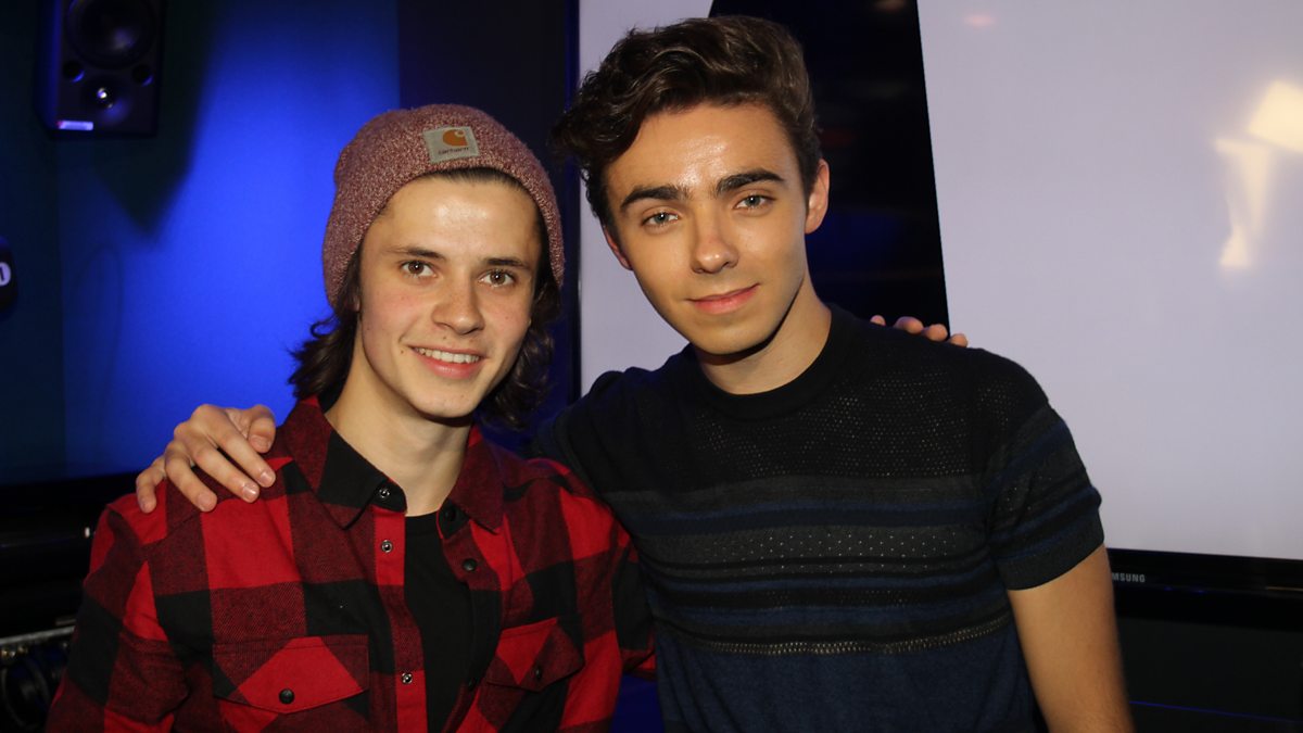 BBC Radio 1 - Cel Spellman, Nathan Sykes and Johnny & Inel from CBBC's ...