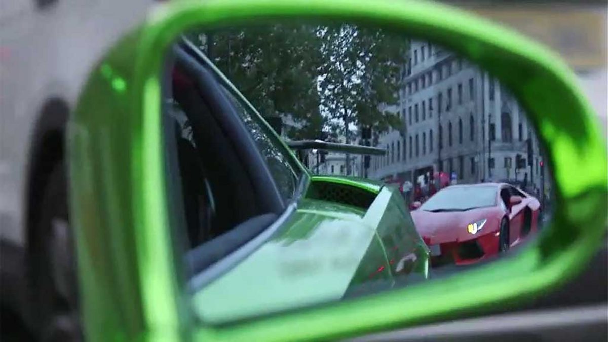 BBC One - Inside Out London, 26/10/2015, Supercar spectacle