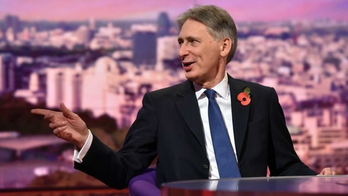 BBC One - Sunday 8th November 2015 - The Andrew Marr Show - Recent guests