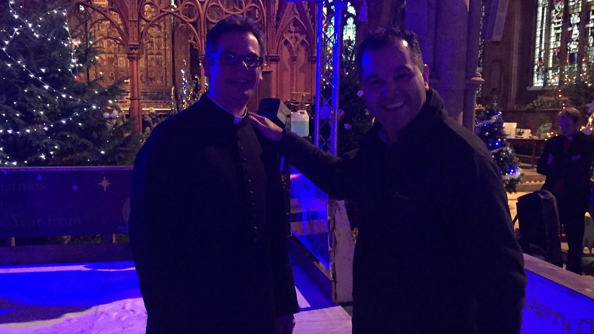 BBC Radio 4 - Six O'Clock News, Grantham vicar swaps pews for skating rink