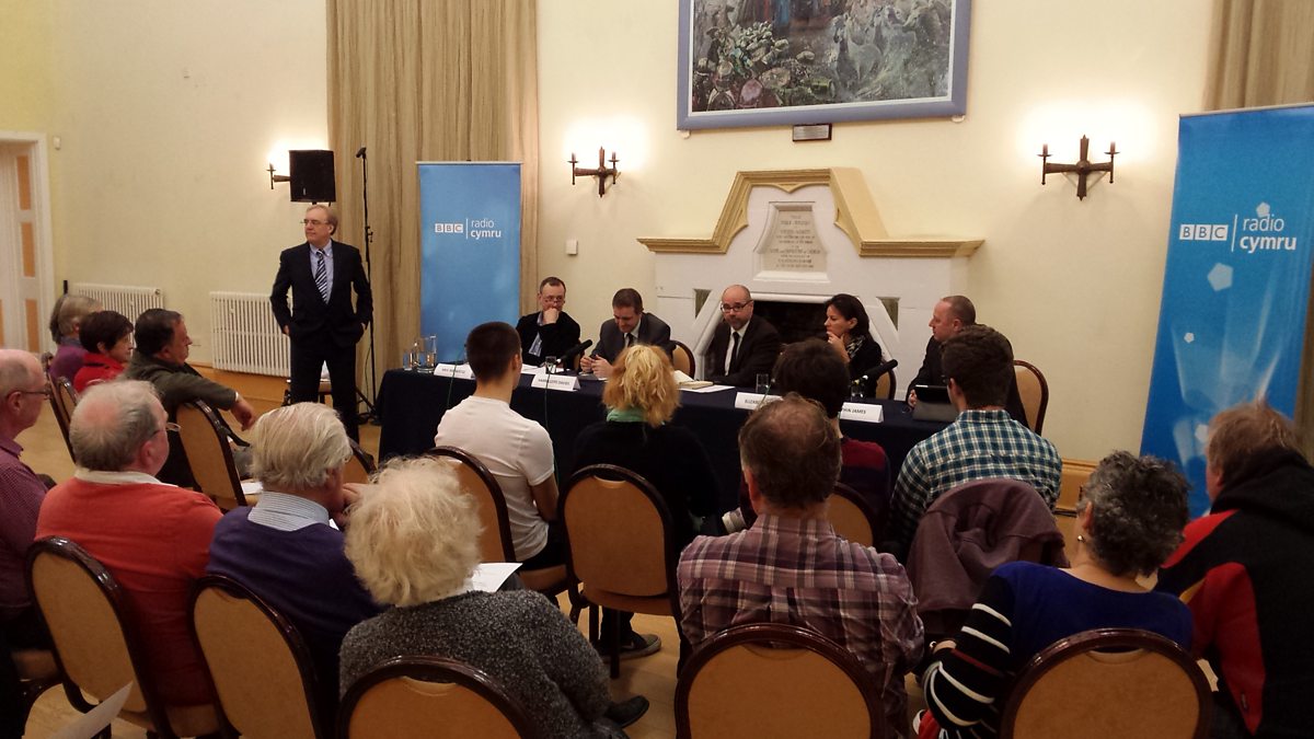 BBC Radio Cymru - Hawl i Holi, Aberteifi, Harri Lloyd Davies ac ...