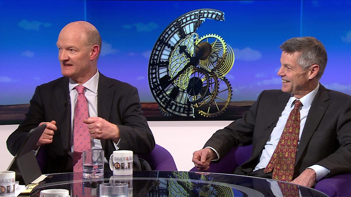 BBC Two - Daily Politics, 10/12/2015, Does it help to be clever in ...