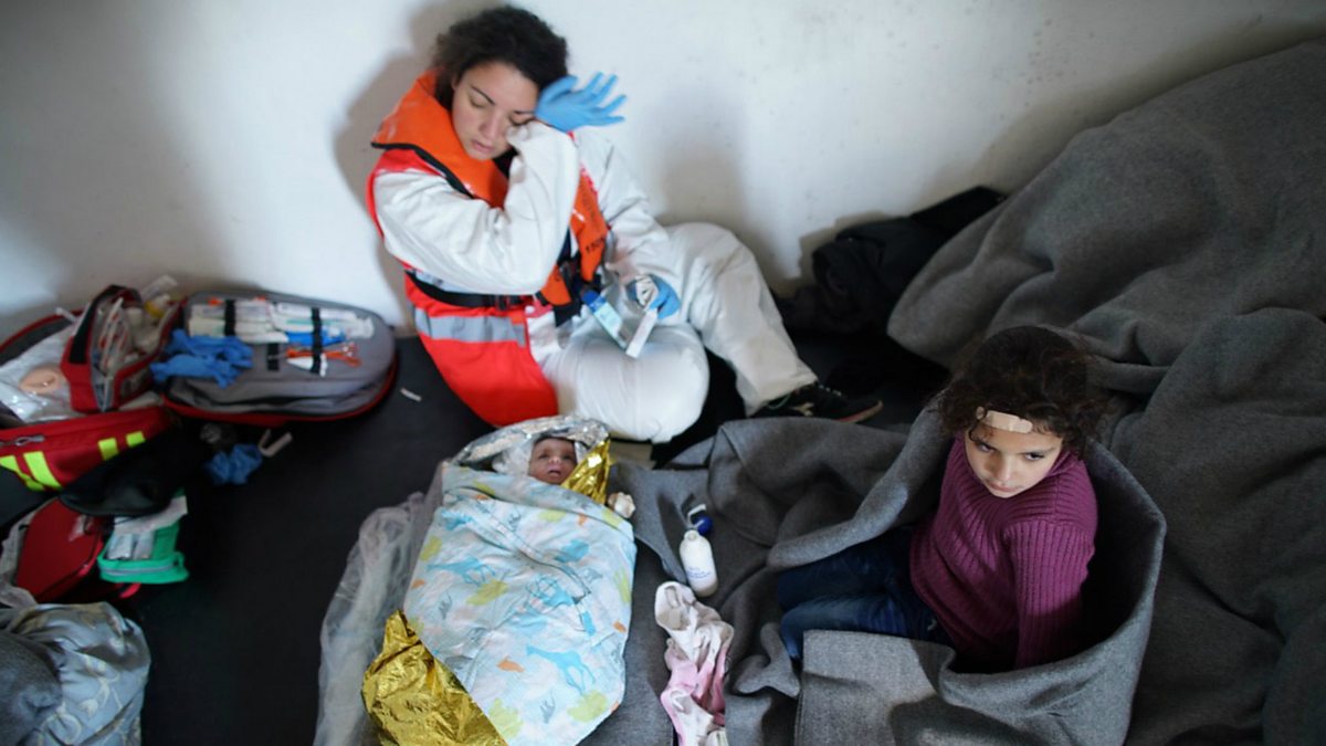 BBC World Service - BBC OS, A life lost at sea, but this baby survived