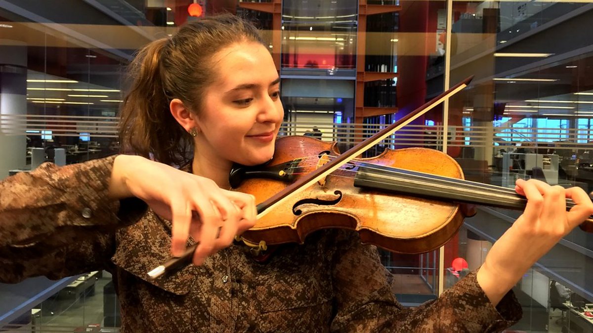 BBC World Service - Newsday, The violinist who doesn't own a violin