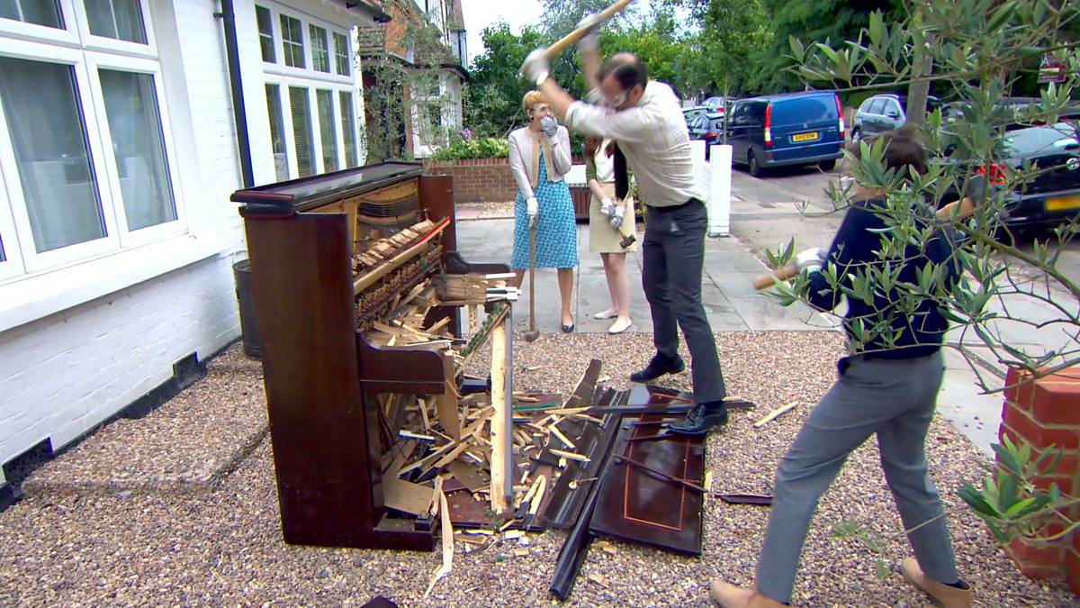 BBC Two - Back in Time for the Weekend, The 60s, Bye bye piano