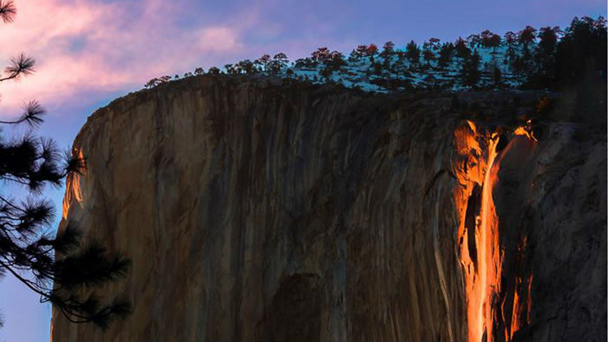 BBC Radio 5 Live - 5 Live In Short, Yosemite's 'firefall' photographer ...