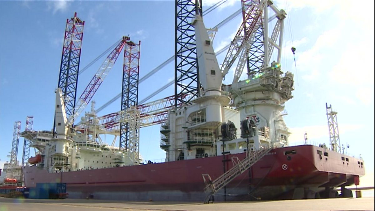 BBC One - Look East, Seajacks Scylla: All aboard