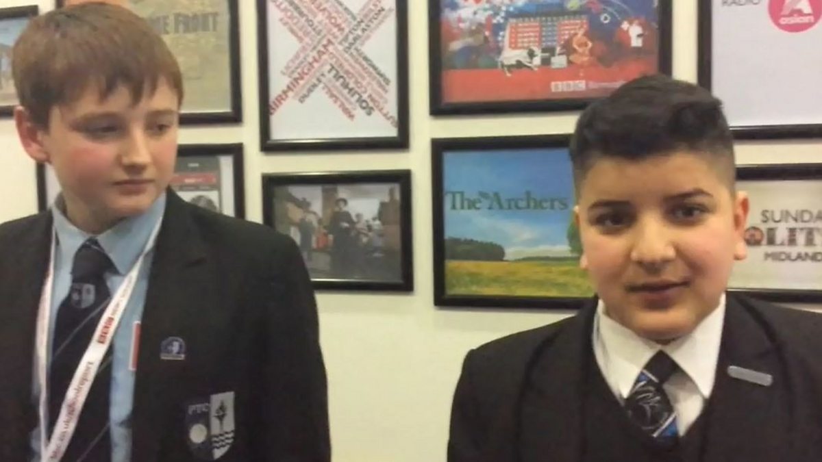 BBC News - BBC News School Report, Behind the scenes on BBC Birmingham ...