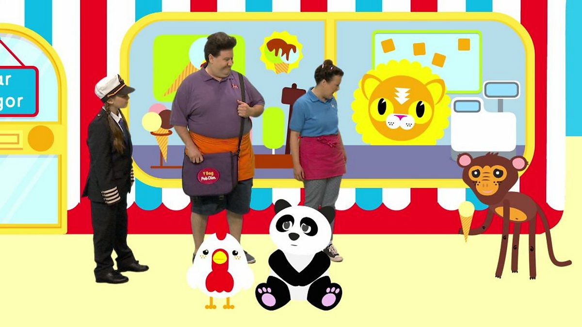 S4C - Jen a Jim, Jen a Jim Pob Dim, Caffi Llew