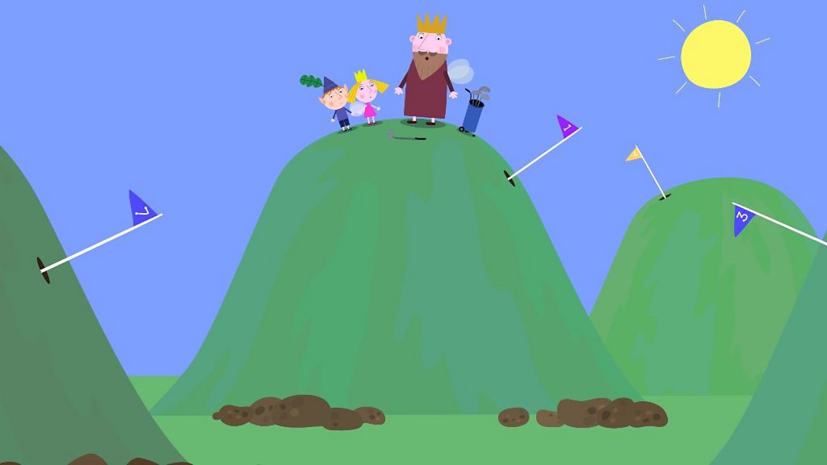 S4C - Ben a Mali a'u byd bach o hud, Y Cwrs Golff