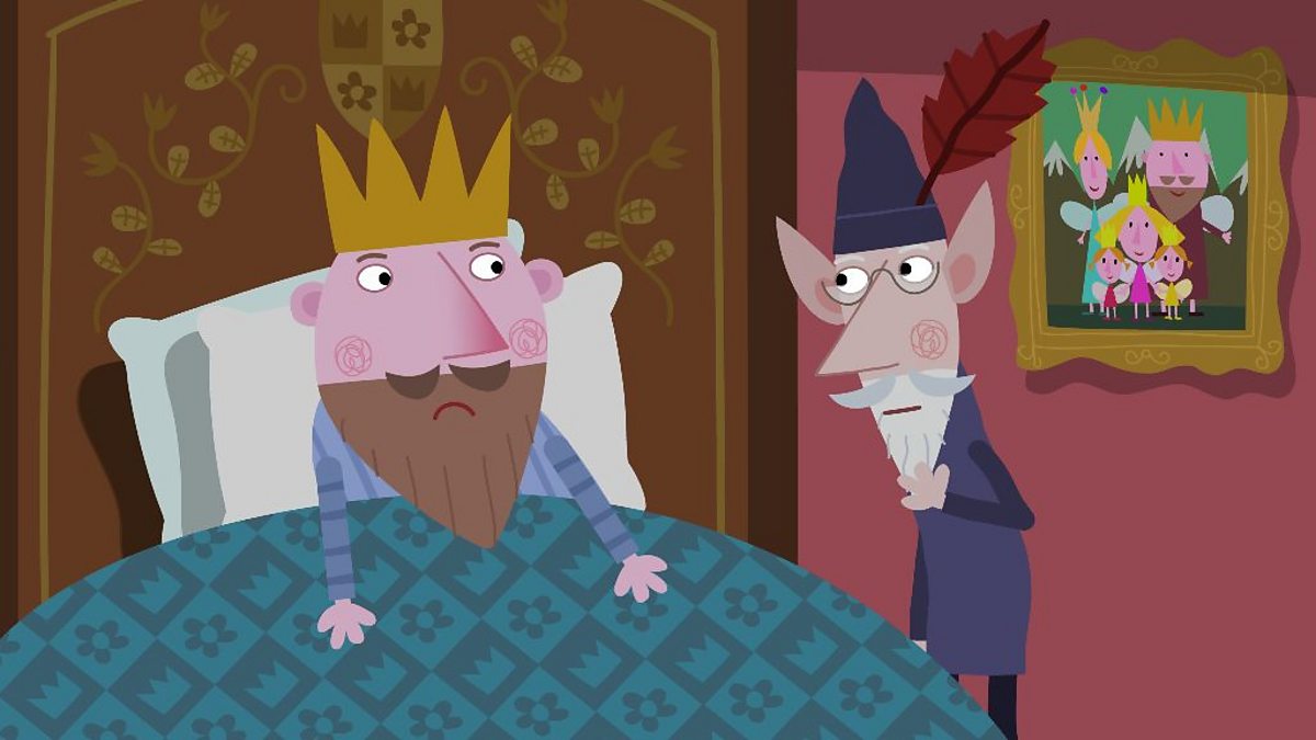 S4C - Ben a Mali a'u byd bach o hud, Salwch Y Brenin