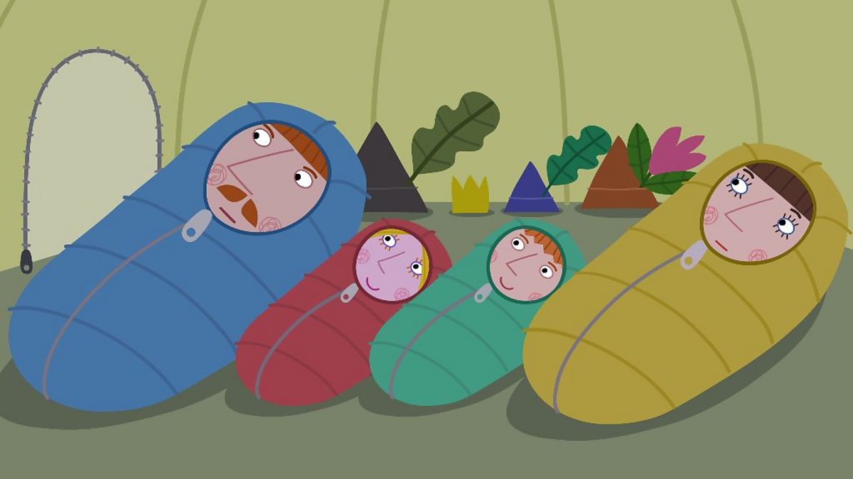 S4C - Ben a Mali a'u byd bach o hud, Gwersylla