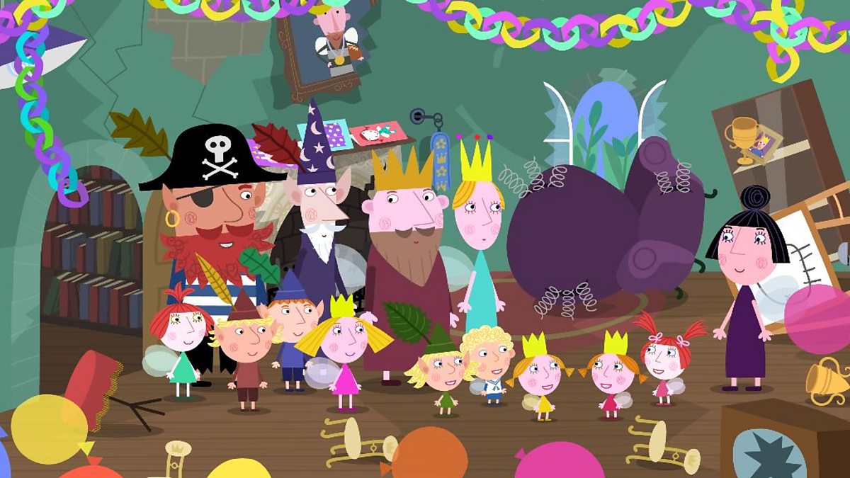 S4C - Ben a Mali a'u byd bach o hud, Y Parti