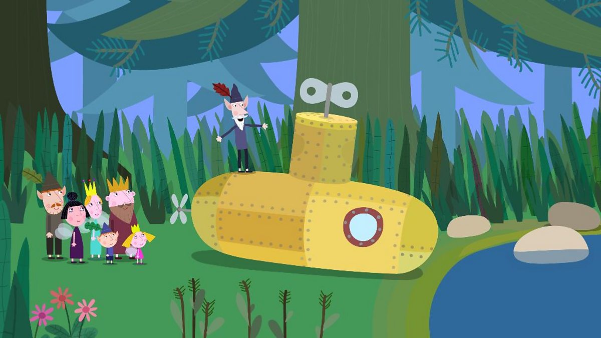 S4C - Ben a Mali a'u byd bach o hud, Llong Danfor y Coblynnod