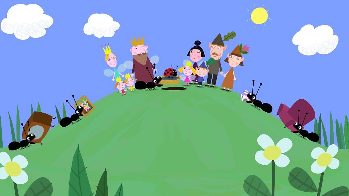 S4C - Ben a Mali a'u byd bach o hud, Y Twmpath Morgrug