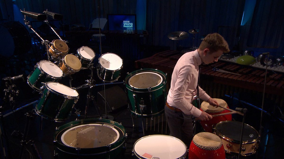 BBC Four - BBC Young Musician, 2016, Percussion Final, Matthew Brett ...