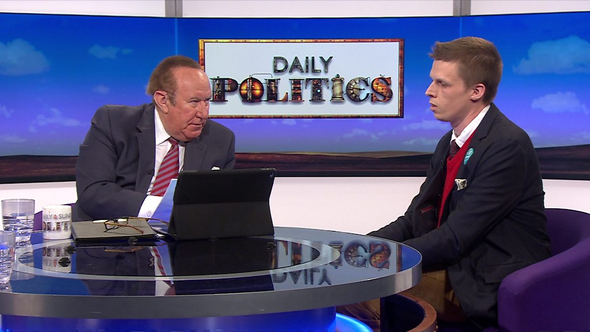 BBC Two - Daily Politics, 22/04/2016, Junior doctor attacks government ...