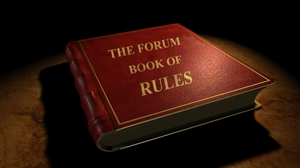 BBC World Service - The Forum, Rules and how they govern us
