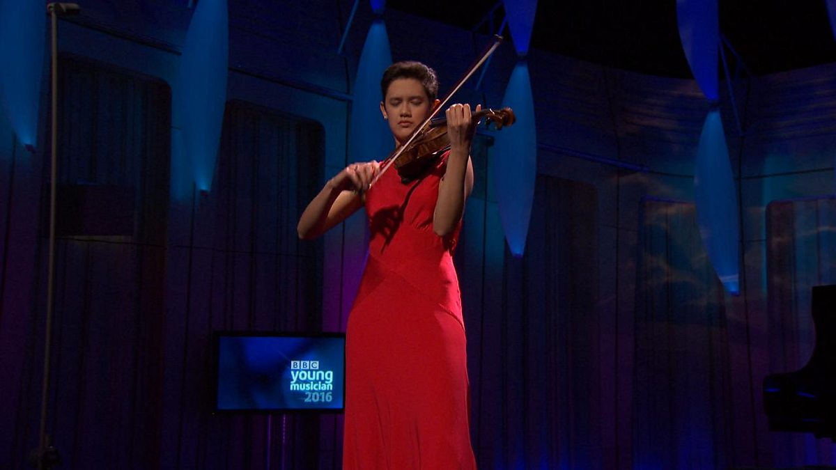 BBC Four - BBC Young Musician, 2016, Strings Final, Stephanie Childress ...
