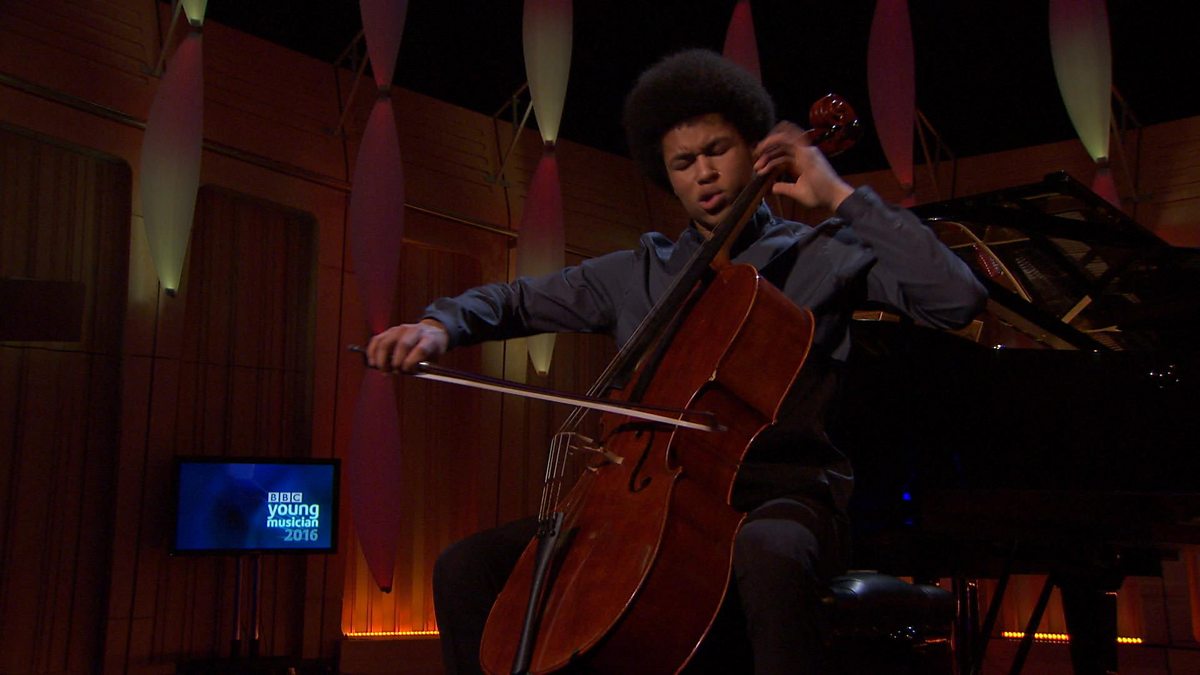 BBC Four - BBC Young Musician, 2016, Semi-Final, Sheku Kanneh-Mason ...