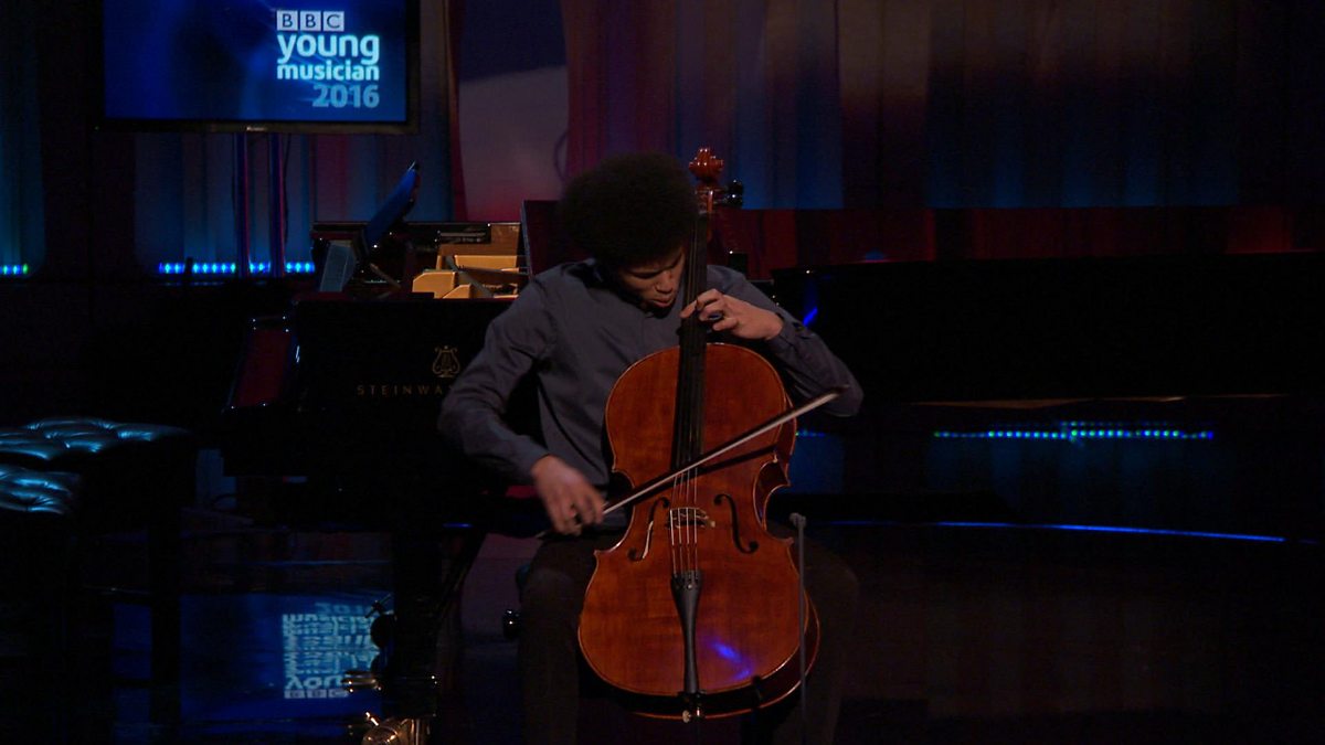 BBC Four - BBC Young Musician, 2016, Semi-Final, Sheku Kanneh-Mason ...