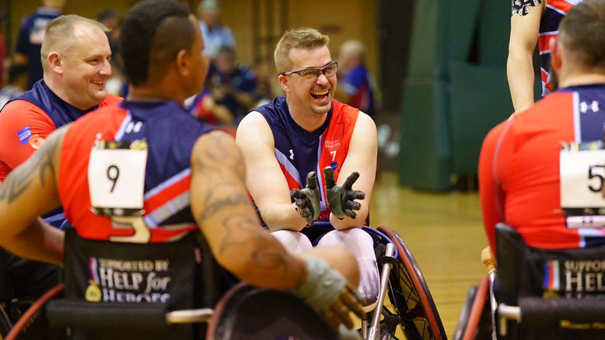 BBC One - Invictus Games - Wheelchair Rugby: Record breaking Team UK ...