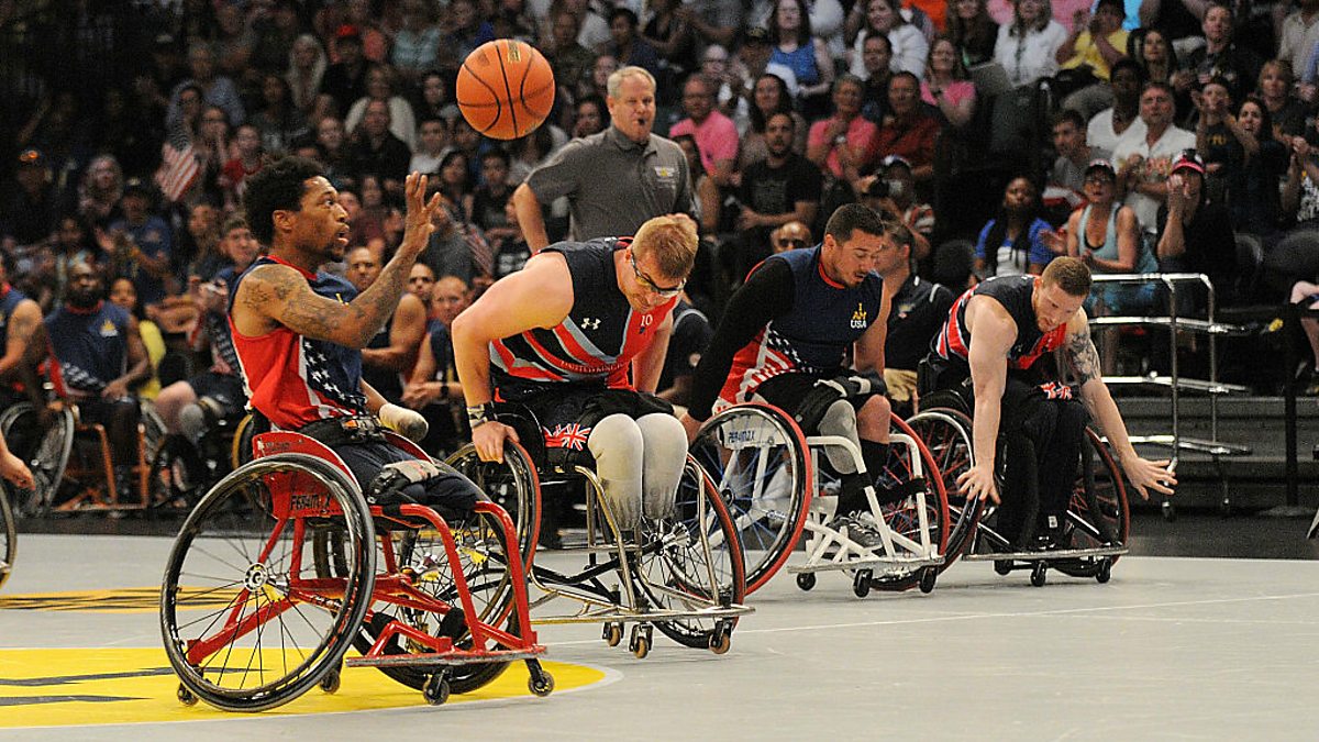 BBC One - Invictus Games - McDaniel inspires US to wheelchair ...