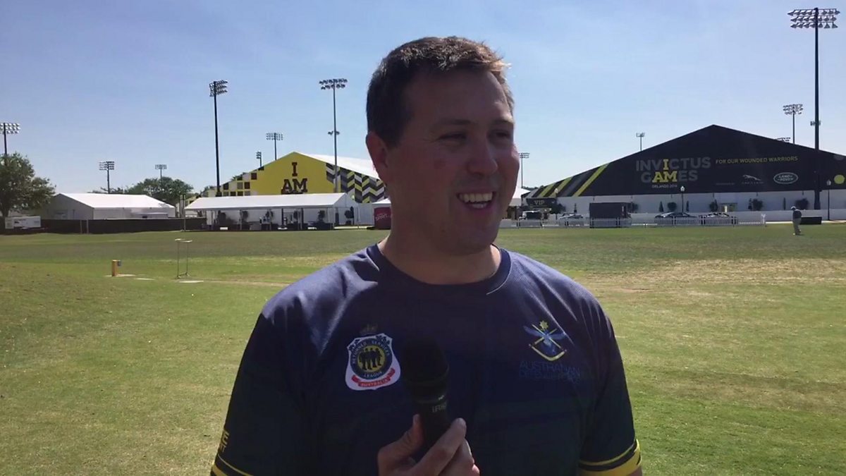 BBC One - Invictus Games, 2016, Brendan Dover: 'If we're not laughing ...