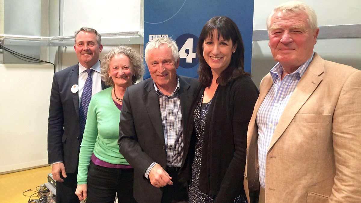 BBC Radio 4 - Any Questions?, Lord Ashdown, Dr Liam Fox MP, Baroness ...