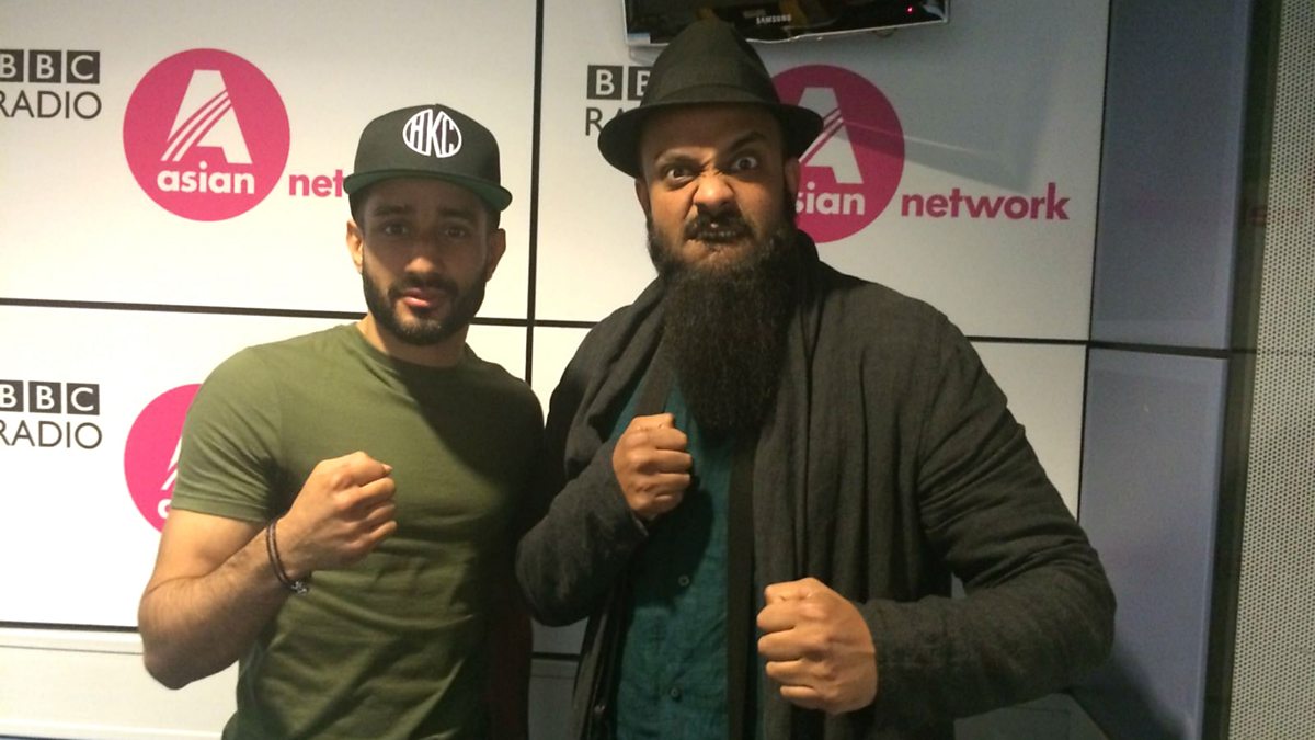 BBC Asian Network - Guz Khan, Boxer Qais Ashfaq, Boxer Qais Ashfaq