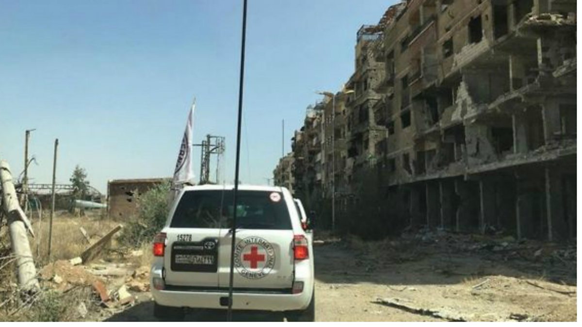 BBC World Service - Newshour, Aid reaches the Syrian town of Daraya for ...