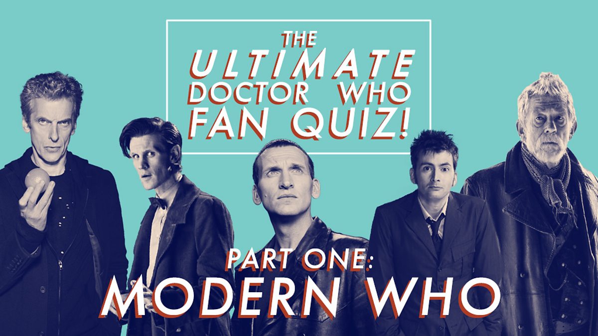 BBC One - Doctor Who (2005–2022) - The Ultimate Doctor Who Fan Quiz ...