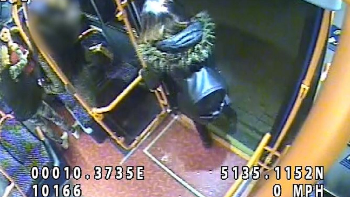 BBC Radio London - BBC Radio London Special, CCTV of attack on bus
