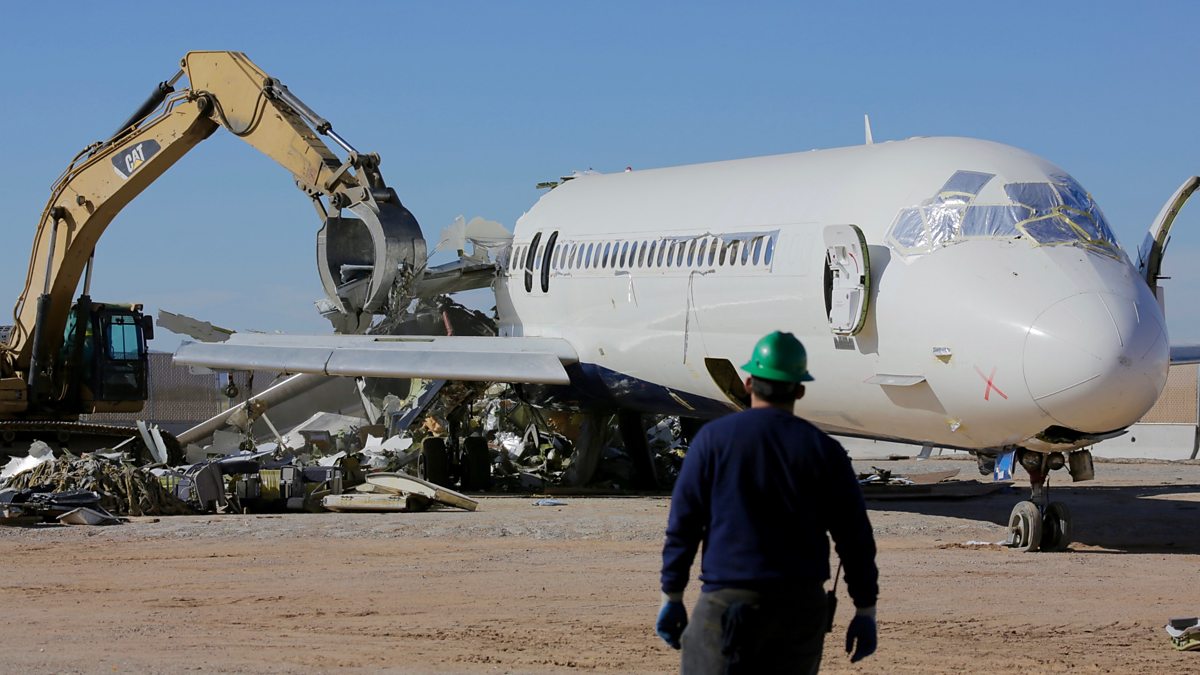 BBC Two - City in the Sky, Arrival, Where planes come to die: a jet is ...