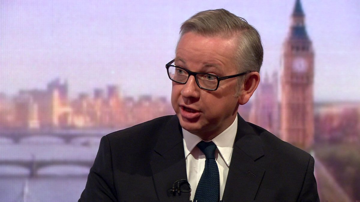 BBC One - The Andrew Marr Show, 19/06/2016, Gove: Brexit will be ...