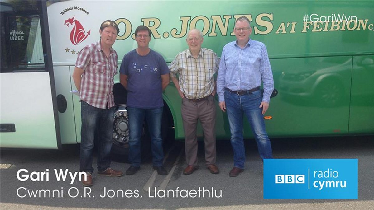 BBC Radio Cymru - Gari Wyn, Cwmnïau bysiau
