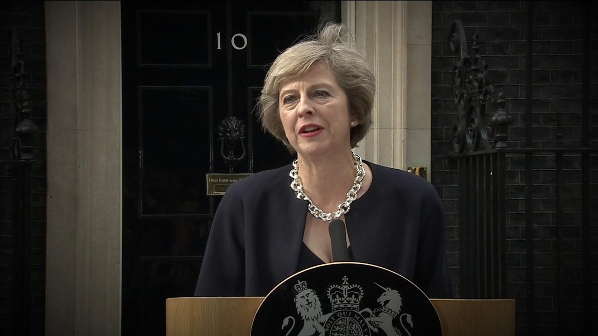 BBC Two - Daily Politics, 15/07/2016, Images of a historic week in UK ...