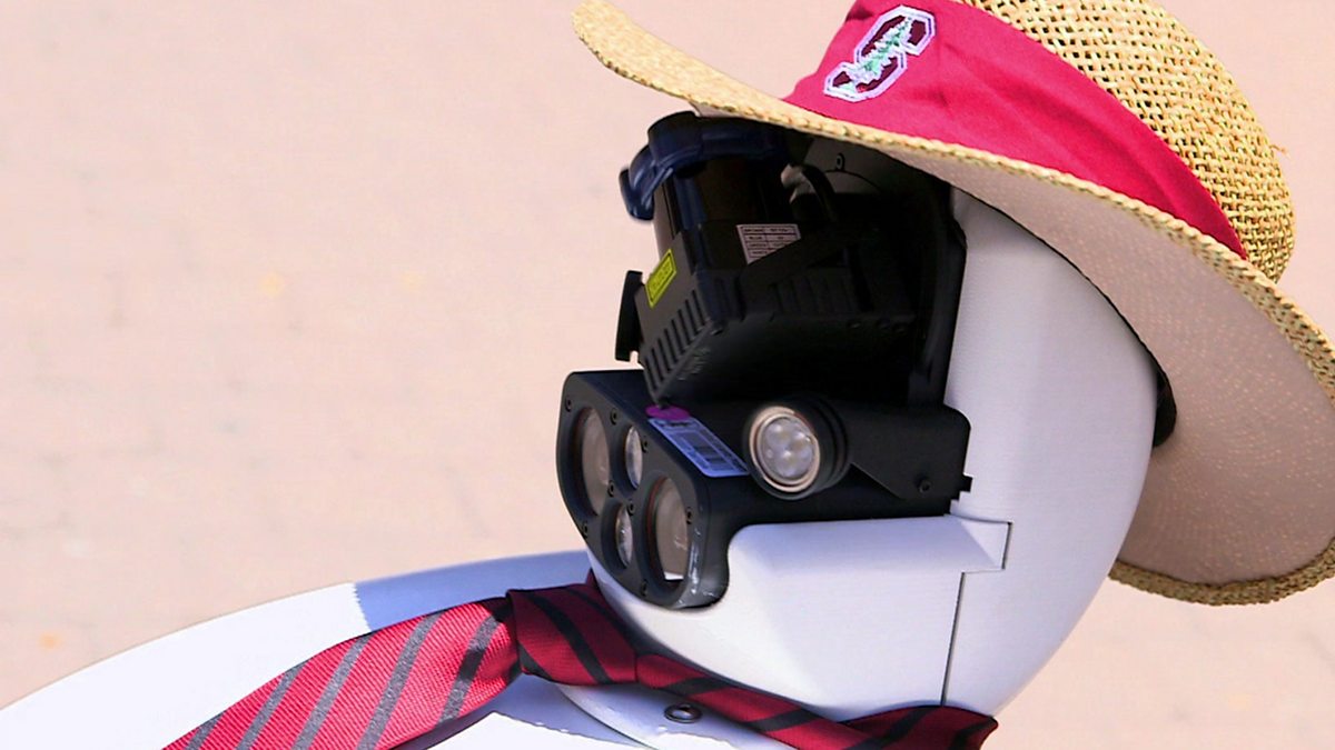 BBC News - Click, Silicon Valley, Why this robot is watching how you move
