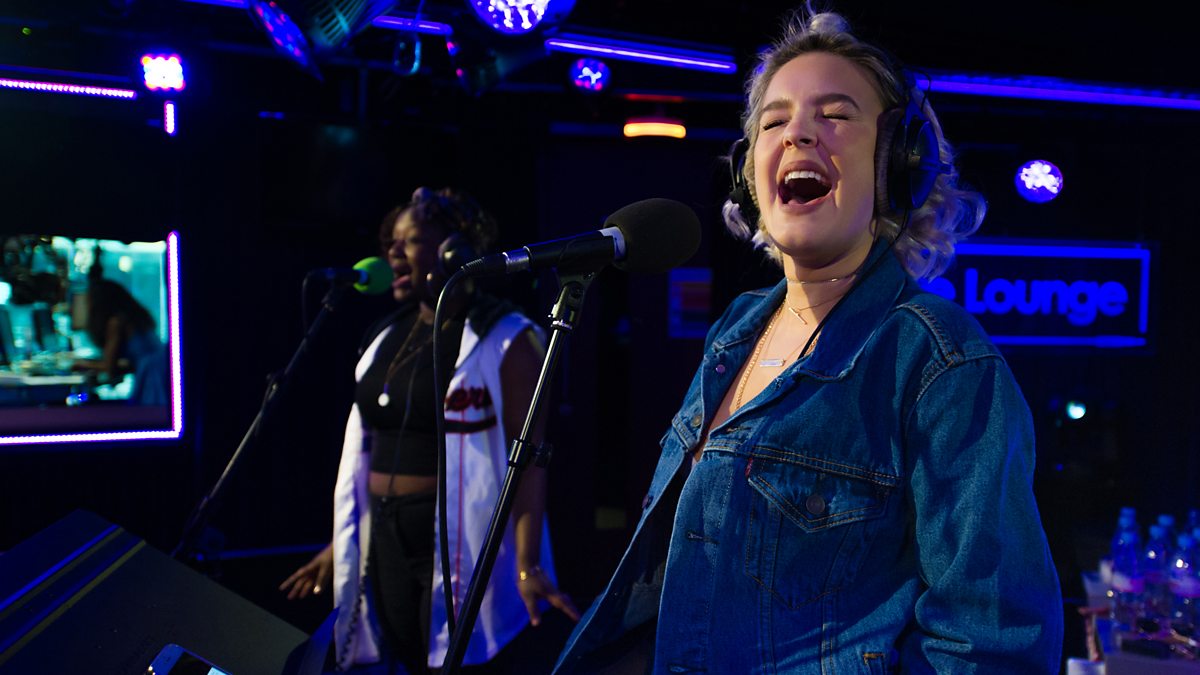 Bbc Radio 1 Clara Amfo Anne Marie In The Live Lounge Anne Marie Is