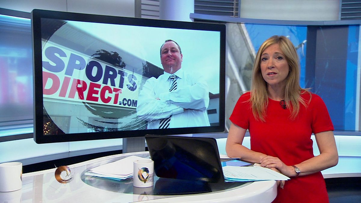 BBC Two - Victoria Derbyshire, 22/07/2016, Sports Direct staff 'not ...