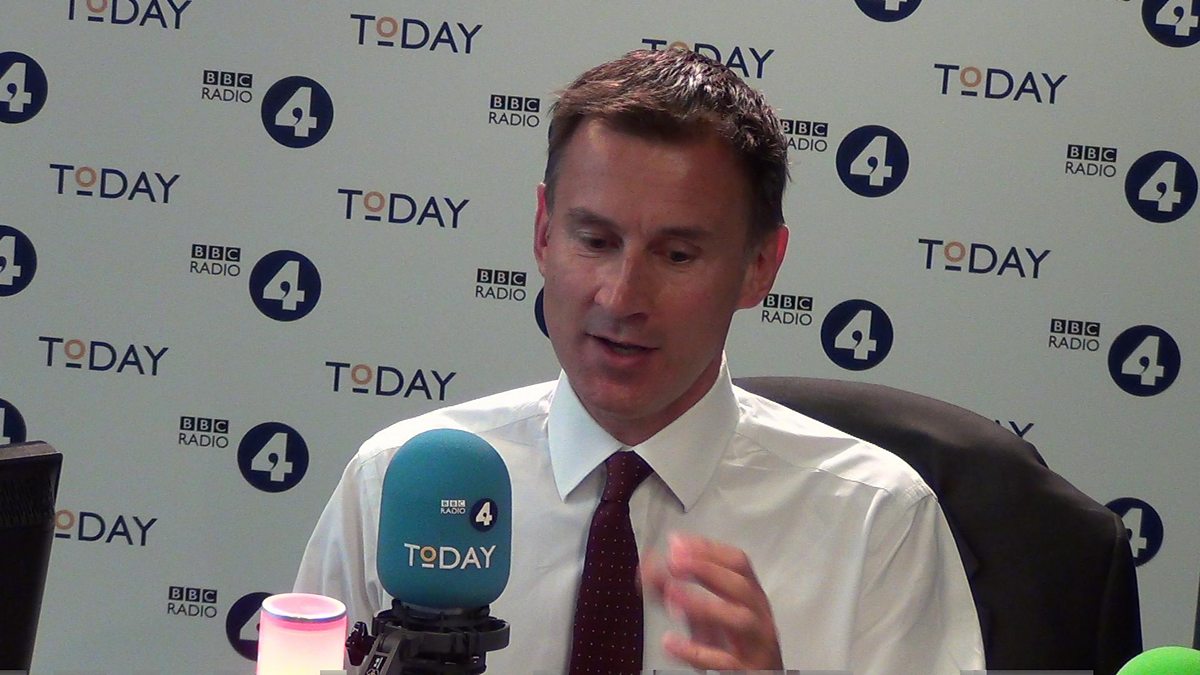 BBC Radio 4 - Today, Hunt: We want talks with doctors