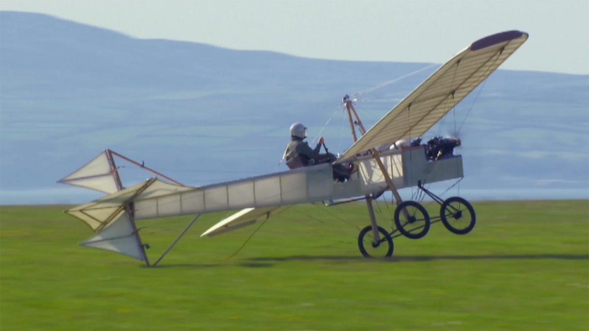 BBC One - The Great Flying Challenge, Episode 3, Near crash