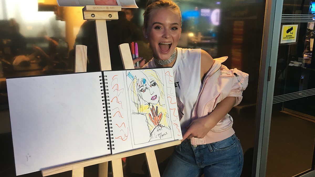 BBC Radio 1 - Radio 1's Live Lounge - Draw Your Album (or single): Zara ...