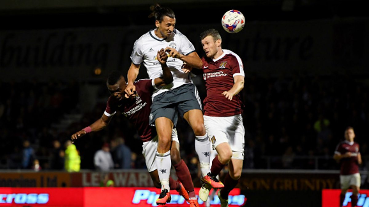 BBC World Service - Sport Today, 'Marking Zlatan's like running into a ...