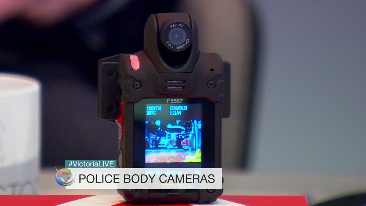BBC Two - Victoria Derbyshire, 29/09/2016, How are police body cameras ...